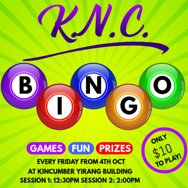 KNC Bingo-Neighbourhood Centre Programs